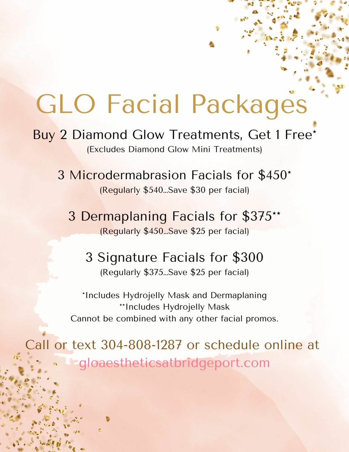 Specials - Glo Aesthetics at Bridgeport LLC